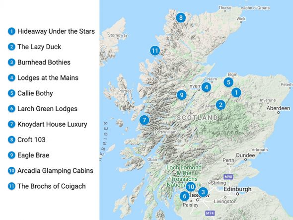 10 Most Sustainable Eco-Lodges in Scotland - Eco Lodges Anywhere