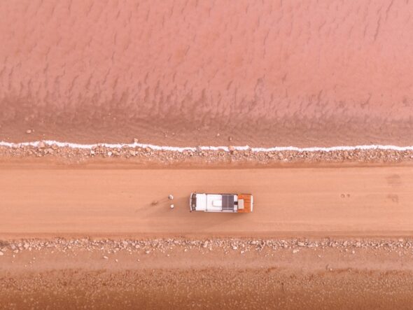 42 Pink Lakes in 22 Countries with Map - Eco Lodges Anywhere